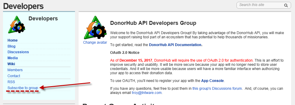 How can my fundraising app use the DonorHub API? - DonorHub